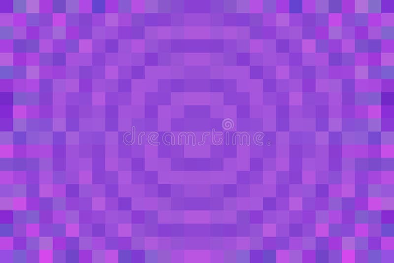 Purple Pixel Abstract Pattern Stock Illustration - Illustration of ...