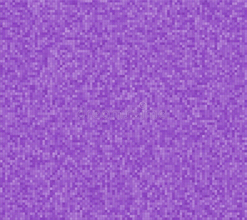 Purple Pixel Abstract Pattern Stock Illustration - Illustration of ...