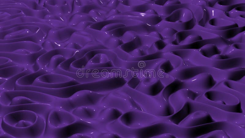 Purple Plasma Waves, Background, Unique Design, 3D Render, Luxury ...
