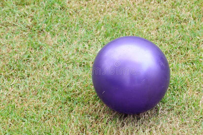 Purple Playground Ball stock image. Image of colour, blur - 18324935