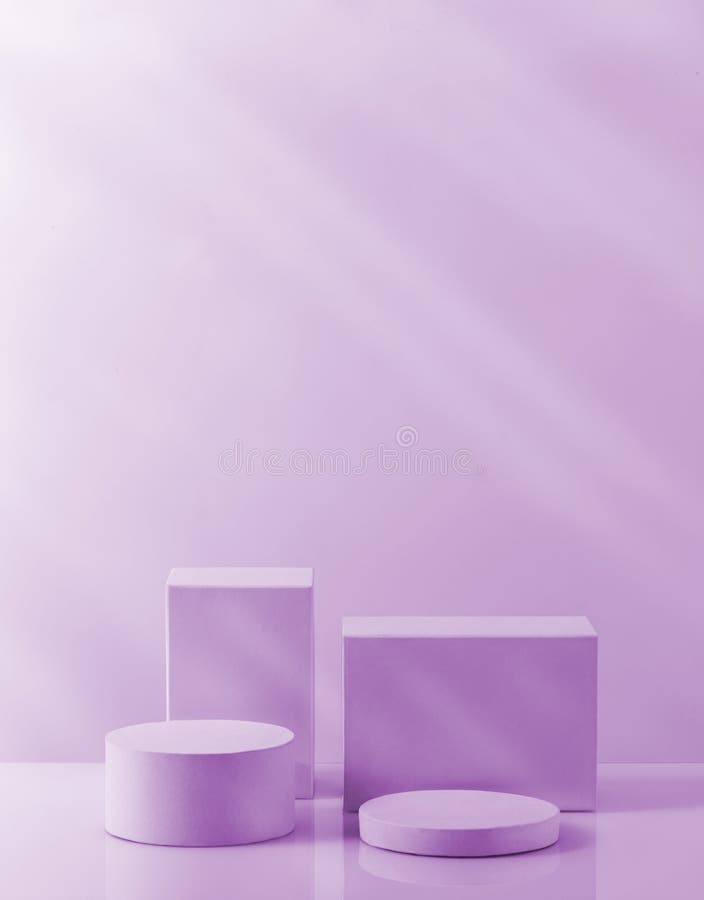 Purple podium stock photo. Image of modern, simplicity - 234656958