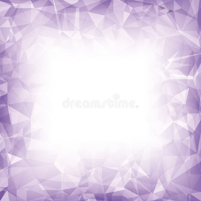 Purple Polygonal Background. Stock Vector - Illustration of glossy ...