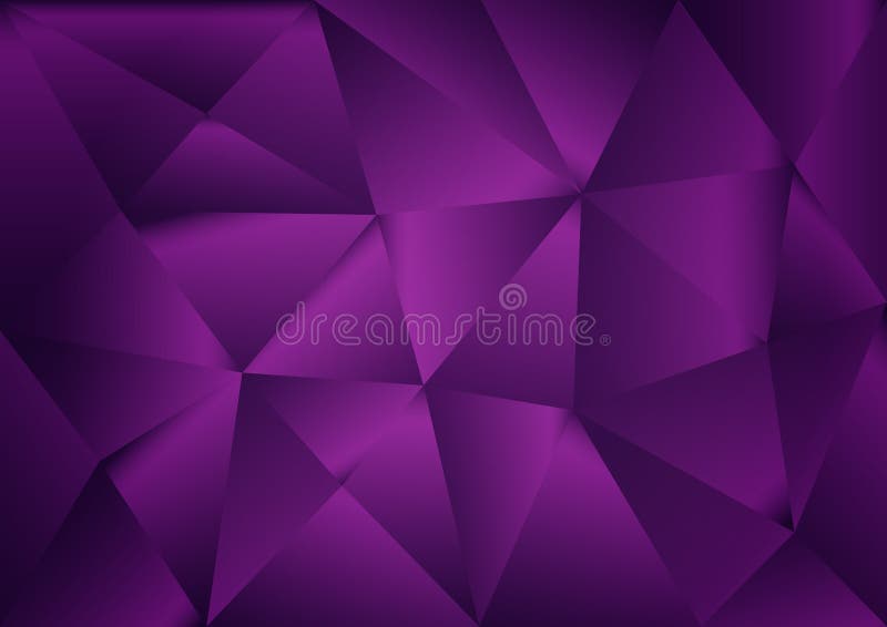 Purple Polygonal Background, Vector Illustration, Abstract Texture ...