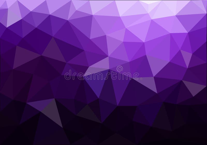 Purple Polygonal Texture. Polygonal Vector Background. Stock ...