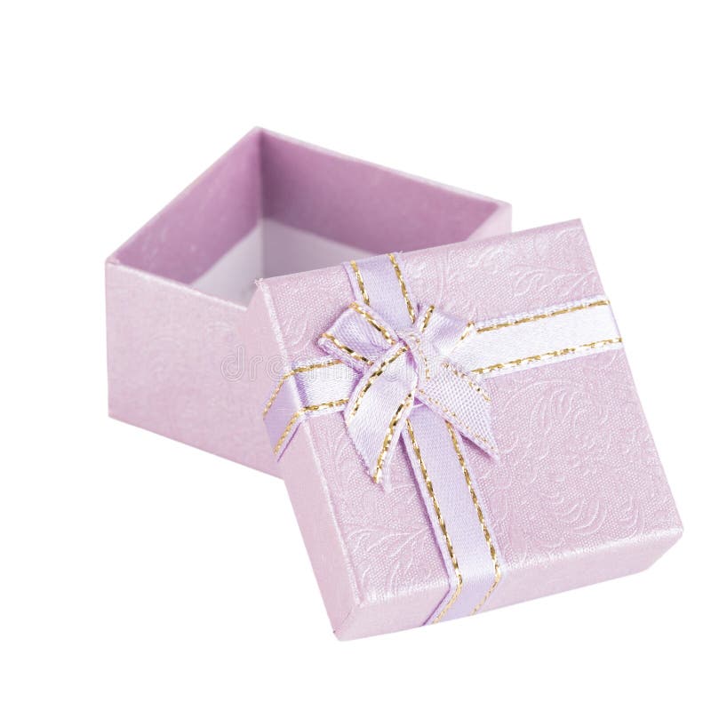 Purple present box stock photo. Image of design, happy - 45763002
