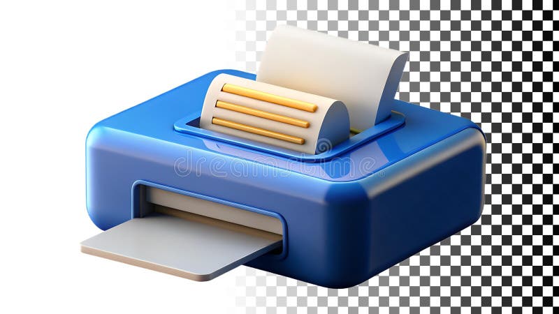 Purple Printer Machine for Documents Showcasing Office Equipment and ...