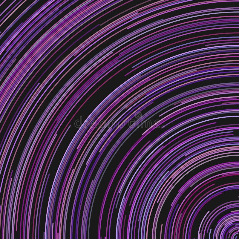 Purple Psychedelic Abstract Circular Stripe Background Design Stock ...