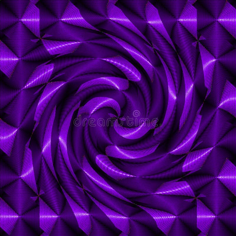 Psychedelic 3d Spiral. stock photo. Image of macro, beautiful - 46454060