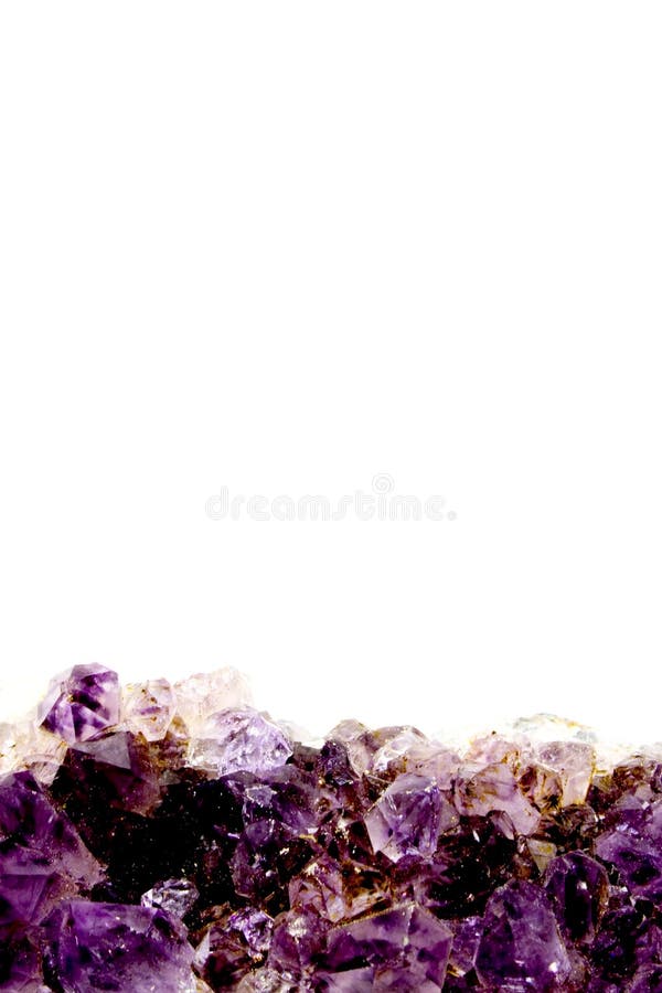 Purple quartz amethyst stock photo. Image of stone, crystal - 12372614