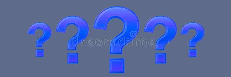 Purple question marks stock illustration. Illustration of generated ...