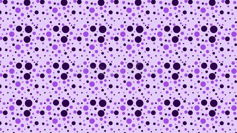 Purple Random Circles Dots Pattern Vector Image Stock Vector ...