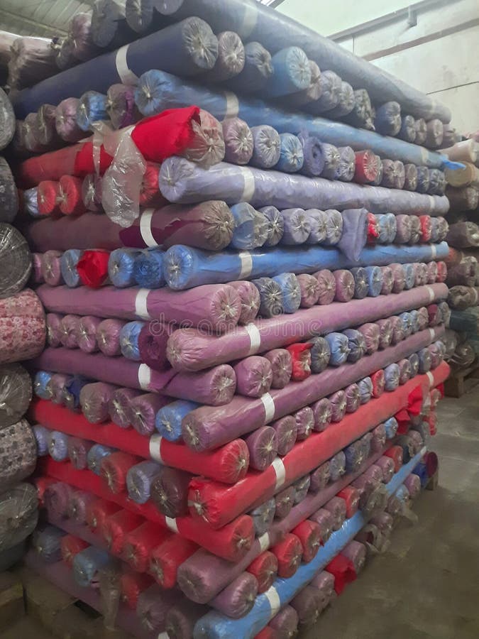 Purple red blue rolls stock photo. Image of flooring - 272325474