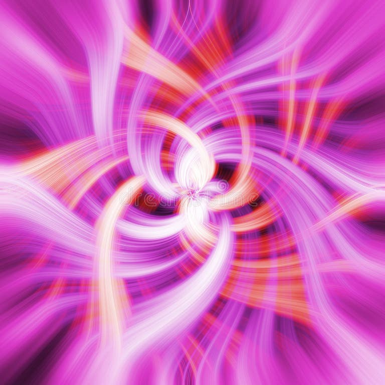 Purple and Red Psychedelic Flo Stock Illustration - Illustration of ...