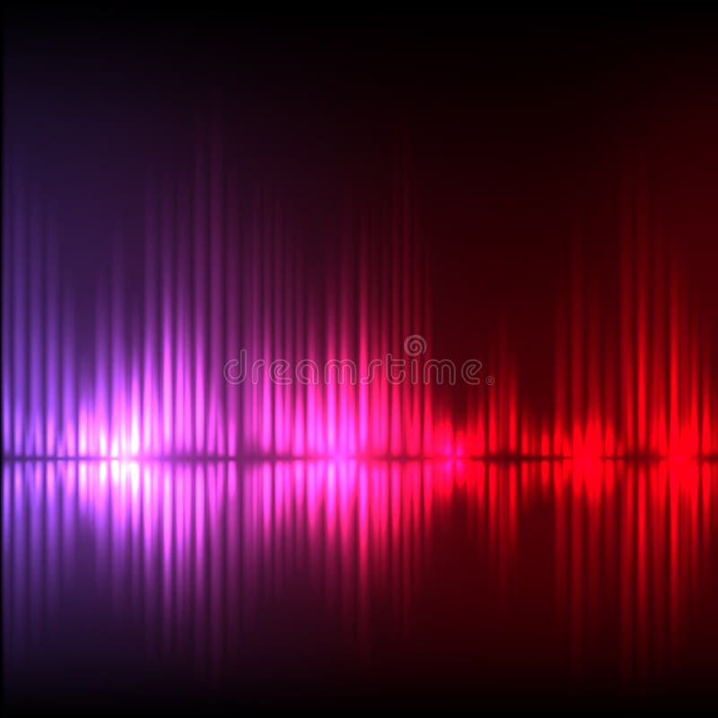 Purple-red Wave Abstract Equalizer Background. Stock Vector ... Purple-red Wave Abstract Equalizer Background. Stock Vector ...