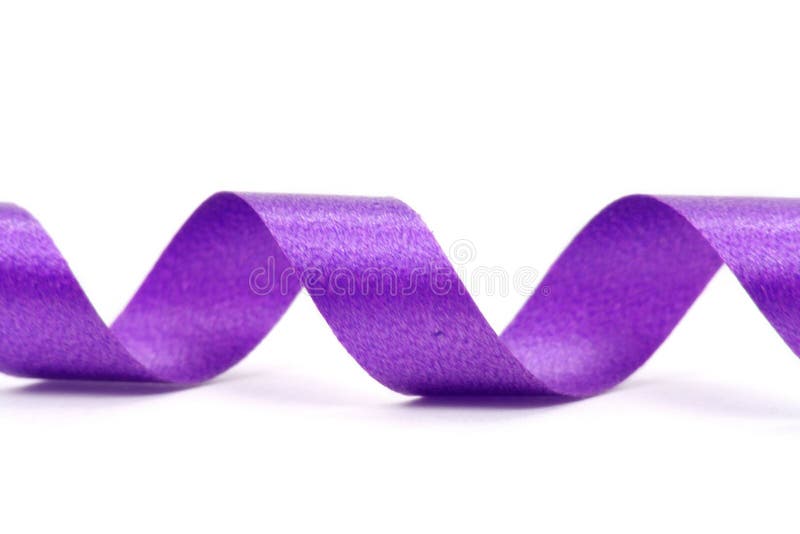 Purple ribbon stock photo. Image of birthday, purple, event - 5774914