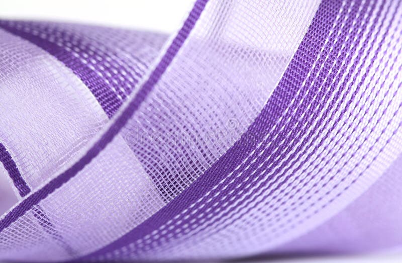 Purple ribbon stock photo. Image of close, pattern, ornate - 28513250