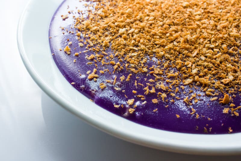 Purple rice cake stock photo. Image of coconut, philippines - 36214022