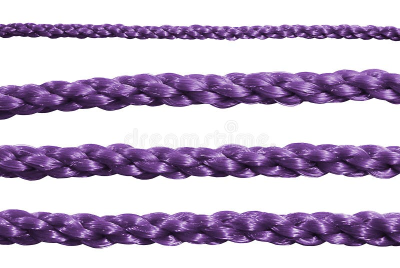Purple rope. stock image. Image of cable, purple, closeup - 22346187