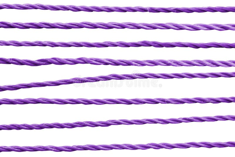 Purple rope. stock photo. Image of isolated, decorative - 22359634