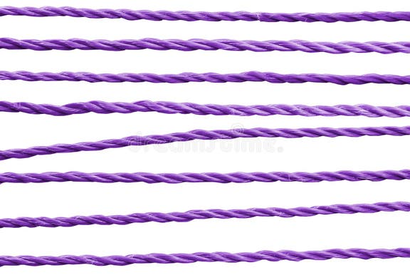 Purple rope. stock photo. Image of isolated, decorative - 22359634