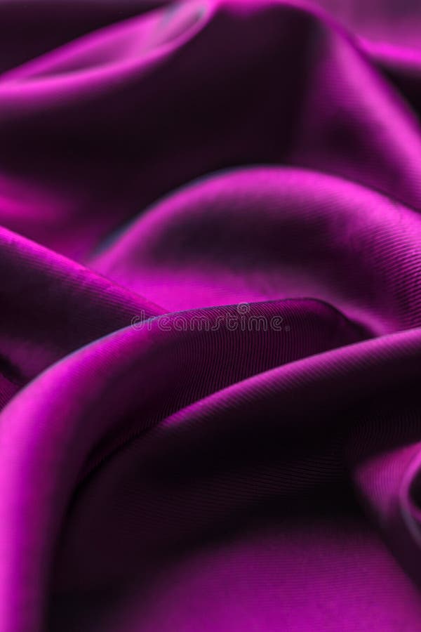 Purple satin cloth stock image. Image of color, wavy - 70609261