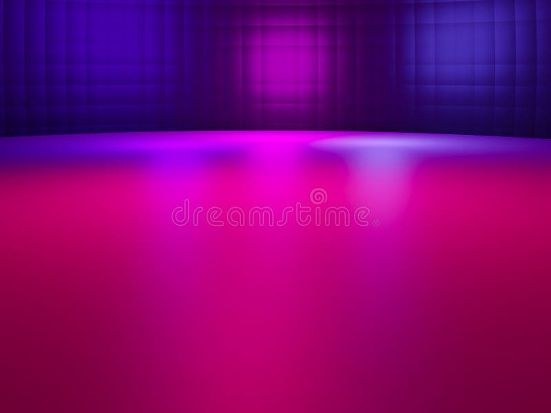 Purple Scene Illuminated Purple Spotlight on the Stage Stock ...