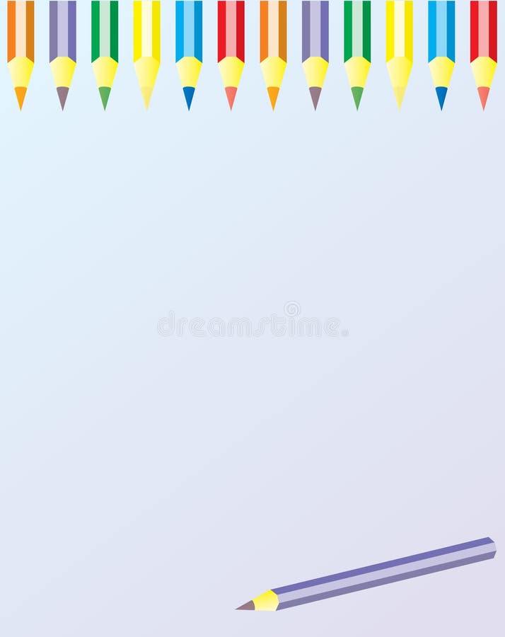 Template Background for School Poster Stock Vector - Illustration of ...