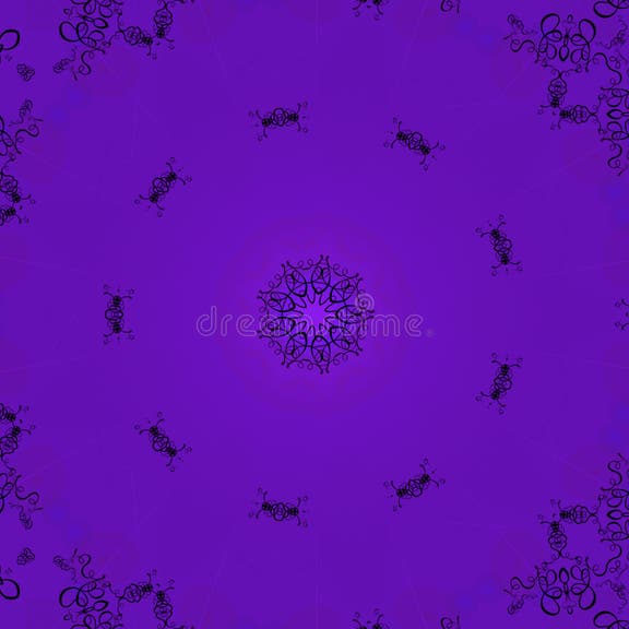 Purple Scroll Pattern Background Stock Image - Image of purple, quilt ...