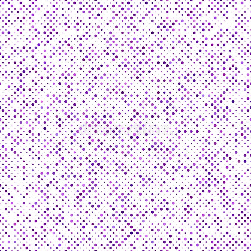 Purple Seamless Dot Pattern Background - Vector Design Stock Vector ...