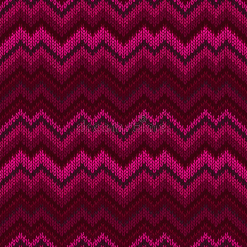 Seamless Knit Pattern Block 1 Stock Vector - Illustration of knit ...