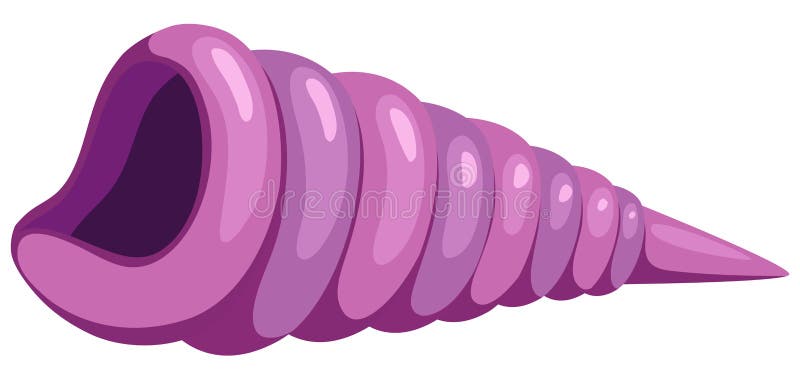 Artistic Purple Shell Stock Illustrations – 521 Artistic Purple Shell ...