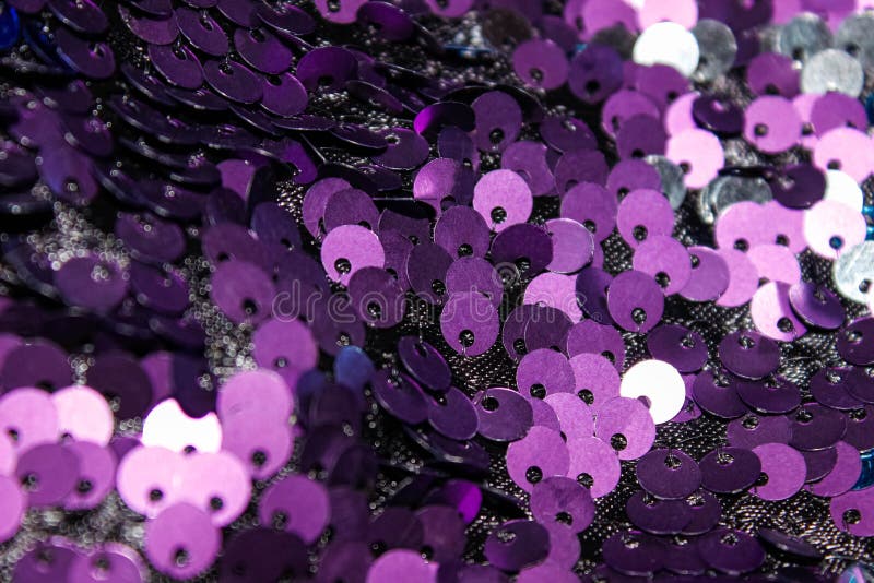 Purple Sequins-sequins, a Small Shiny Round Scale Stock Illustration ...