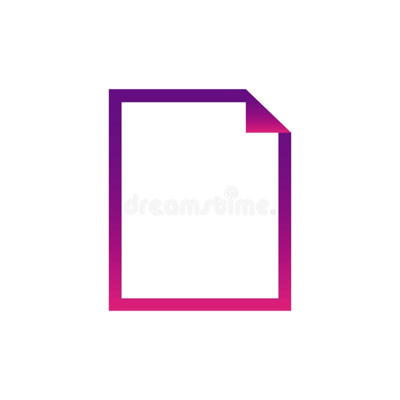 Purple Sheet Paper Icon Stock Illustrations – 1,515 Purple Sheet Paper ...