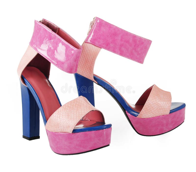 Purple shoes stock photo. Image of purple, pink, modern - 23876482