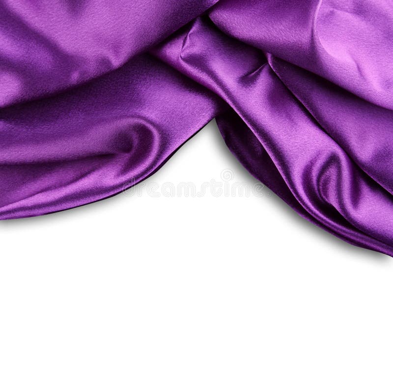 Purple silk fabric stock photo. Image of elegance, textures - 109423872