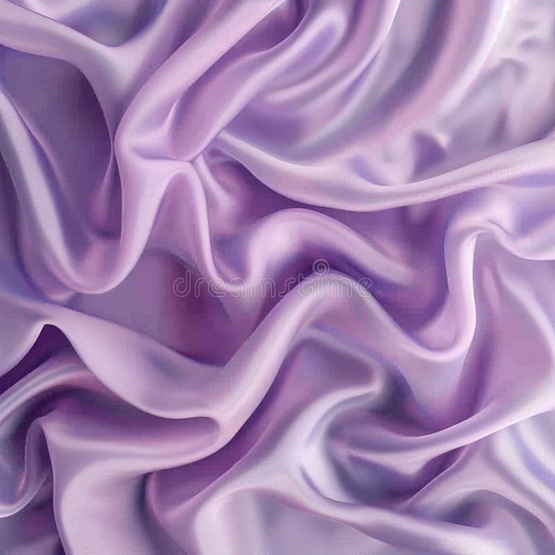 Purple Silk Satin Fabric Abstract Background Generated by AI. Stock ...