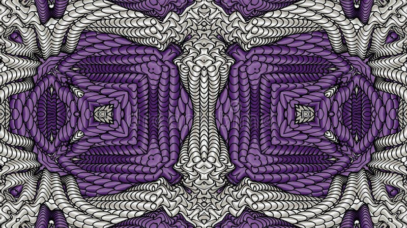 Purple and Silver Abstract Symmetric Background for Printing on ...