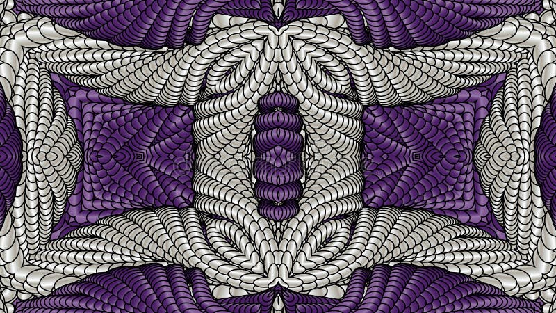 Purple and Silver Abstract Symmetric Background for Printing on ...