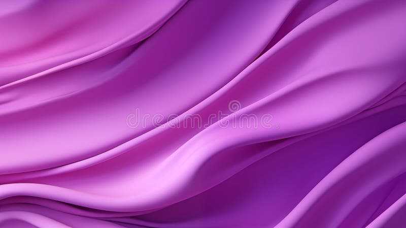 Purple Smooth Waves of Liquid Abstract Background. Bright Glossy ...