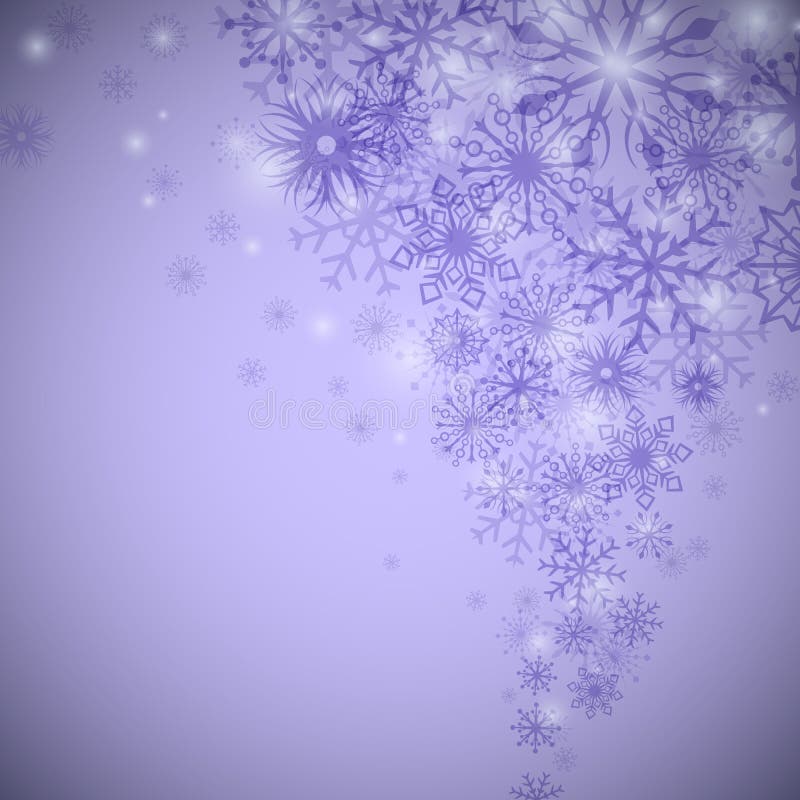 Purple snowflake flow stock vector. Illustration of abstract - 66581765