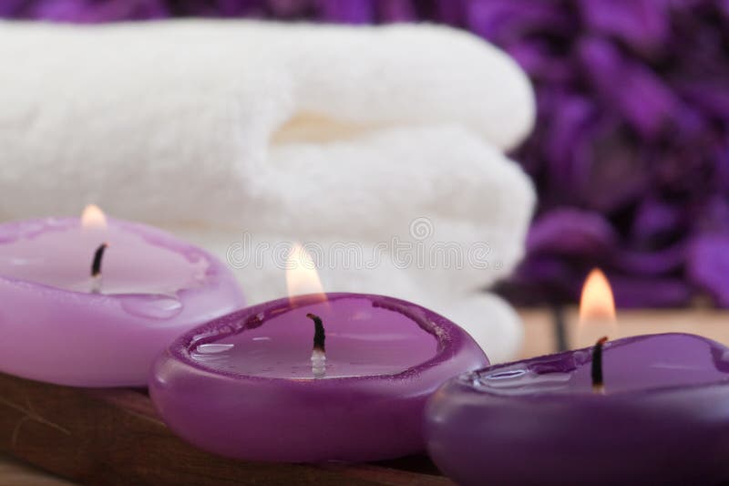 Purple spa concept (2) stock photo. Image of concept - 14001184