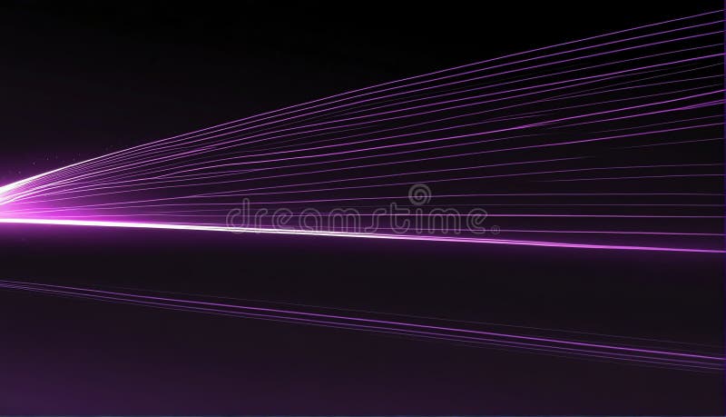 Purple Speed Line Motion Effect on Plain Black Ai Generated Stock ...