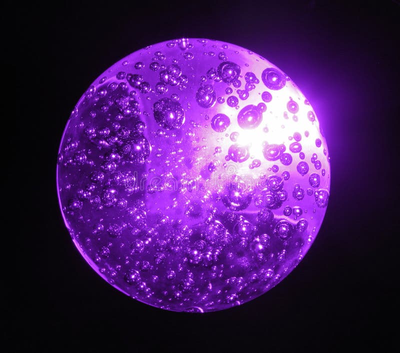Purple sphere stock image. Image of translucent, purple - 316581