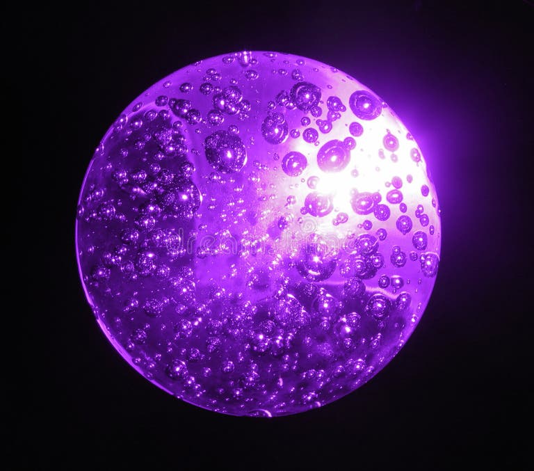 Purple sphere stock image. Image of translucent, purple - 316581