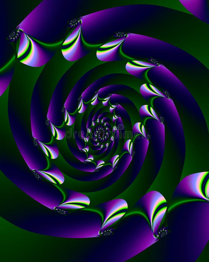 Purple spiral stock illustration. Illustration of spiral - 1362783