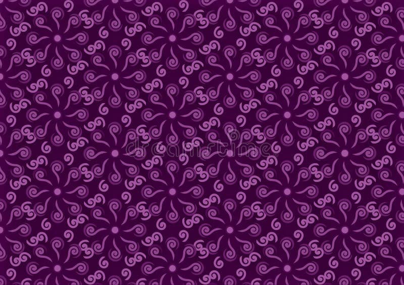 Purple Spiral Pattern Wallpaper for Use with Design Layouts Stock ...