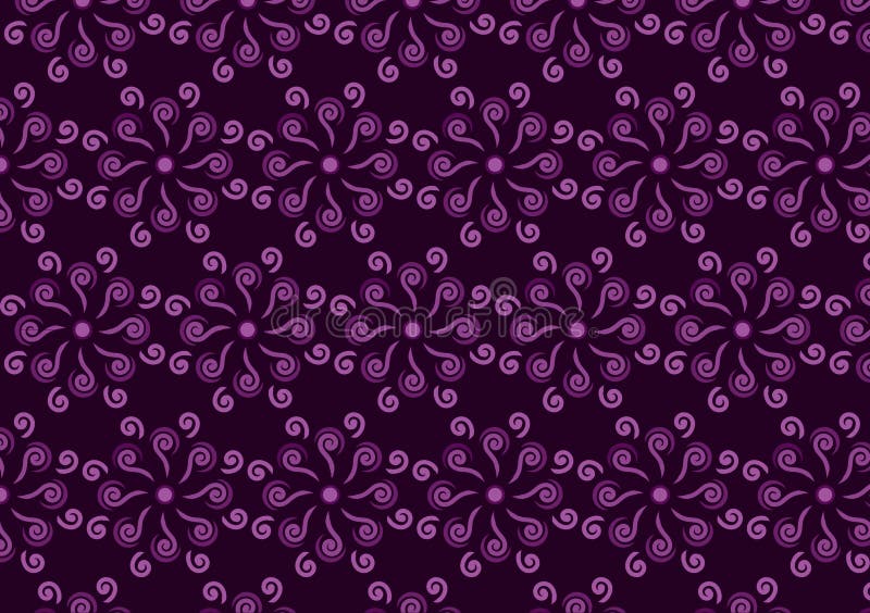 Purple Spiral Pattern Wallpaper for Use with Design Layouts Stock ...