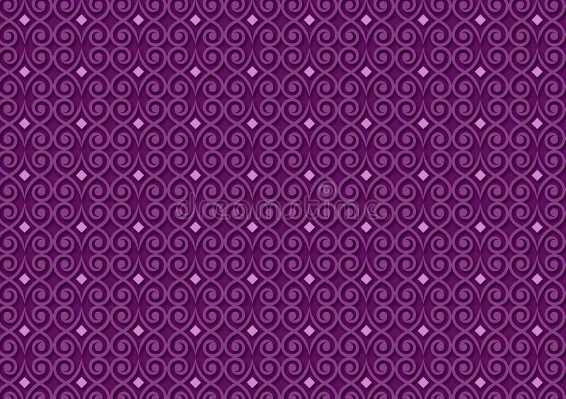 Purple Spiral Pattern Wallpaper for Use with Design Layouts Stock ...