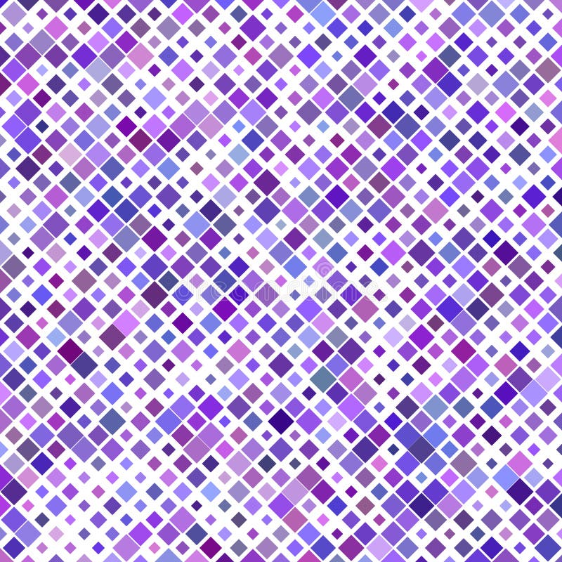 Purple Square Pattern Background Stock Vector - Illustration of decor ...
