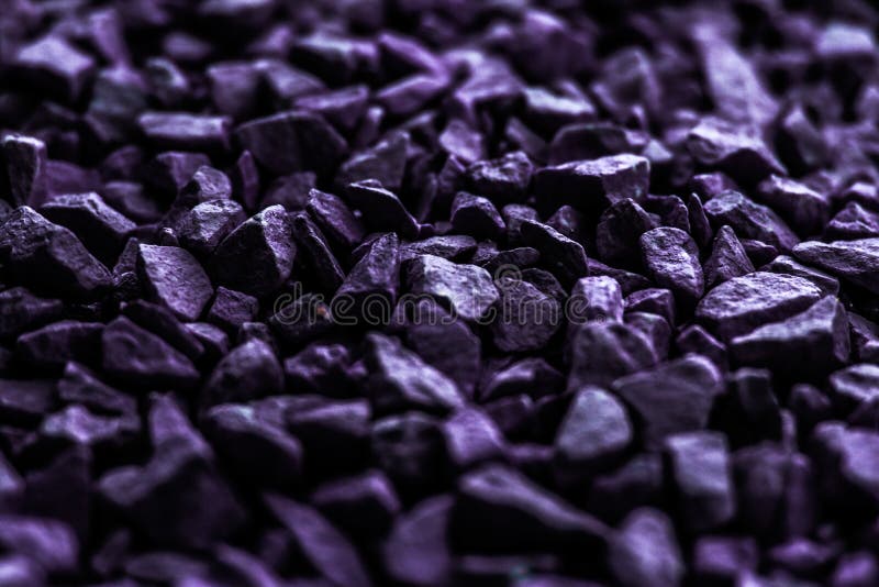 Purple Stone Pebbles As Abstract Background Texture, Landscape ...